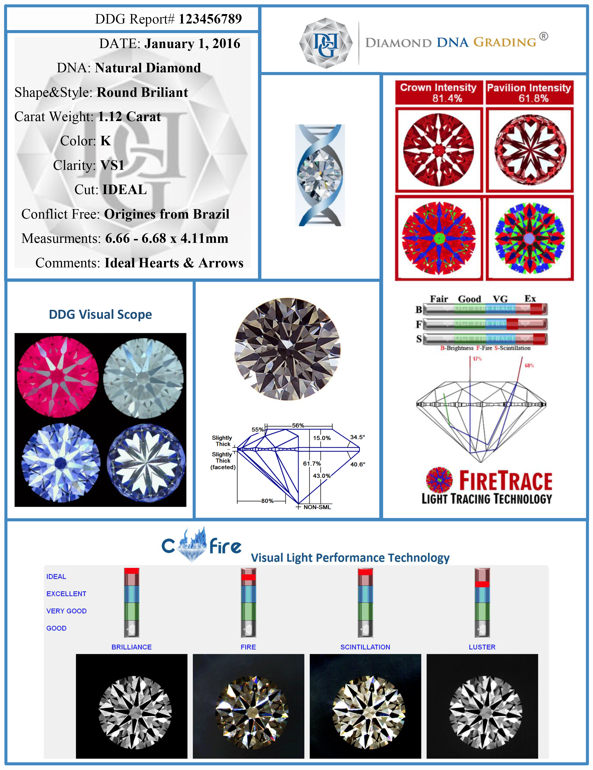 Diamond DNA Grading Laboratory